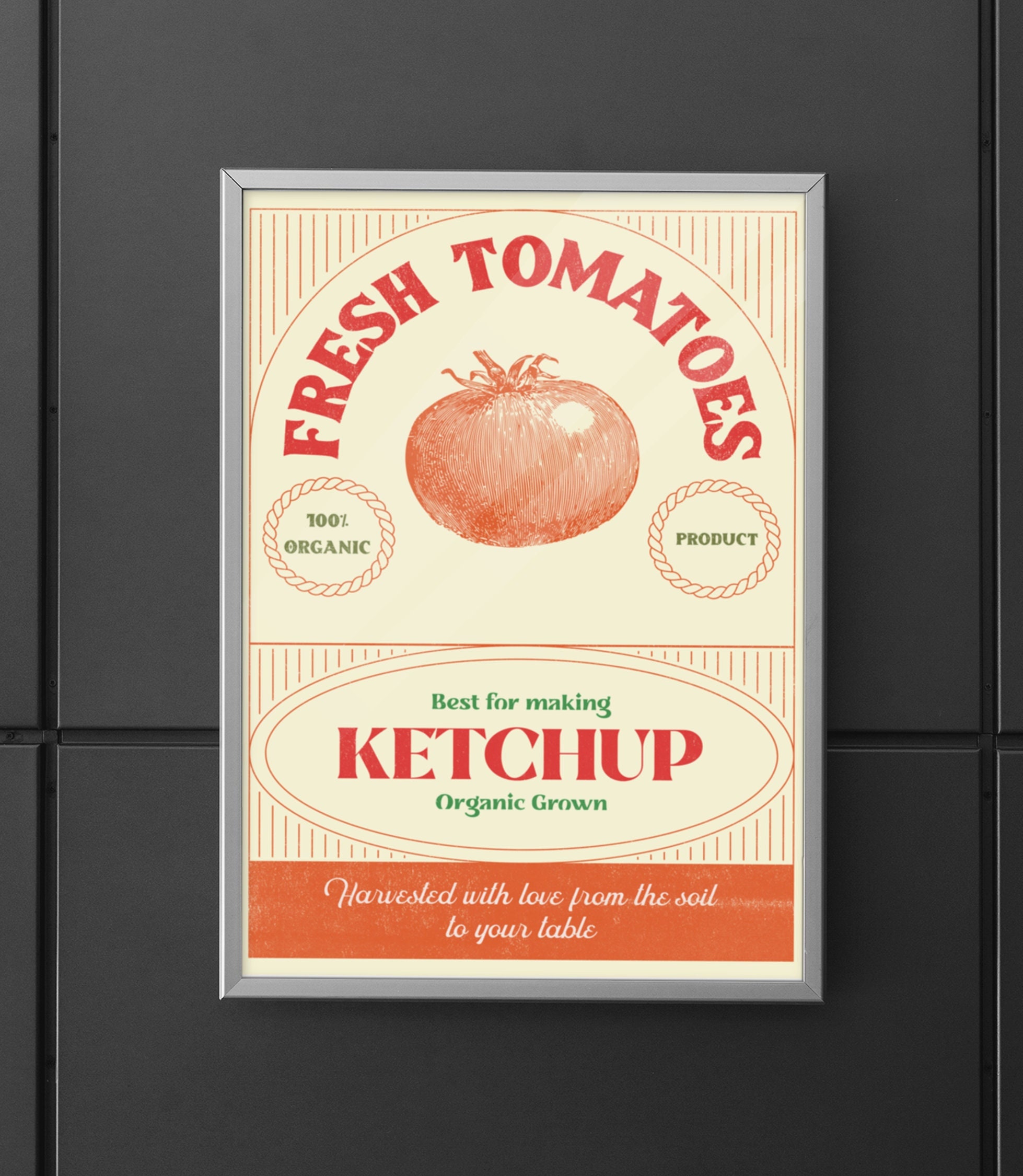 Vintage Tomato Printable Art Poster, Digital Art Download, Vintage ...