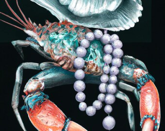 Printable Prawn Art - Etsy