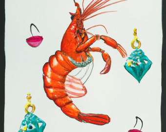 Printable Prawn Art - Etsy