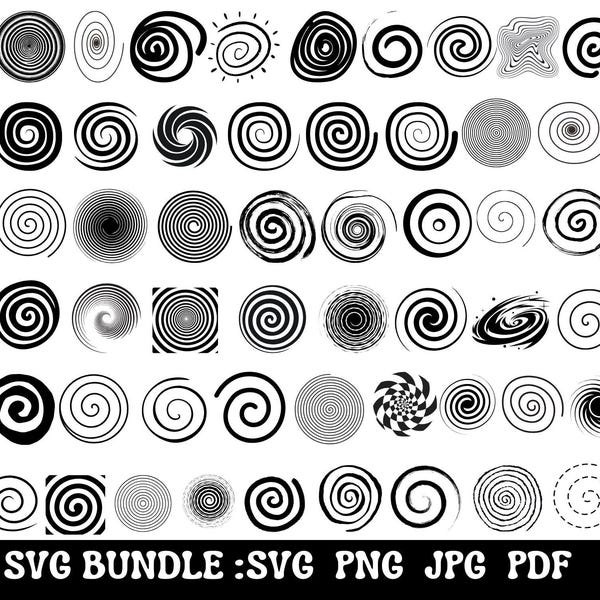 Hypnotic Spiral - Etsy