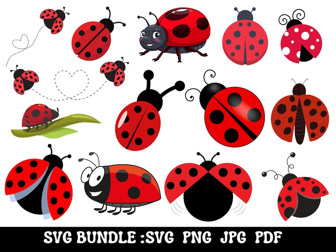 Ladybug SVG Ladybug Bundle SVG Files Ladybug SVG Layered Ladybug Files ...