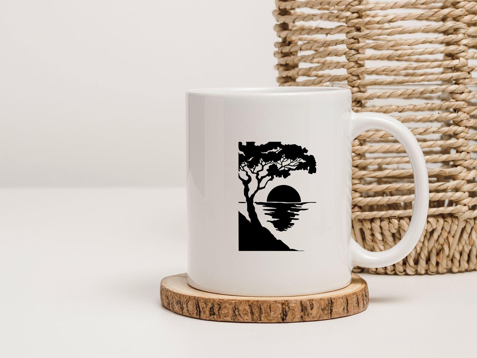 High Quality Sunrise Scene SVG Bundle, Sunrise Scene Dxf, Sunrise Scene ...