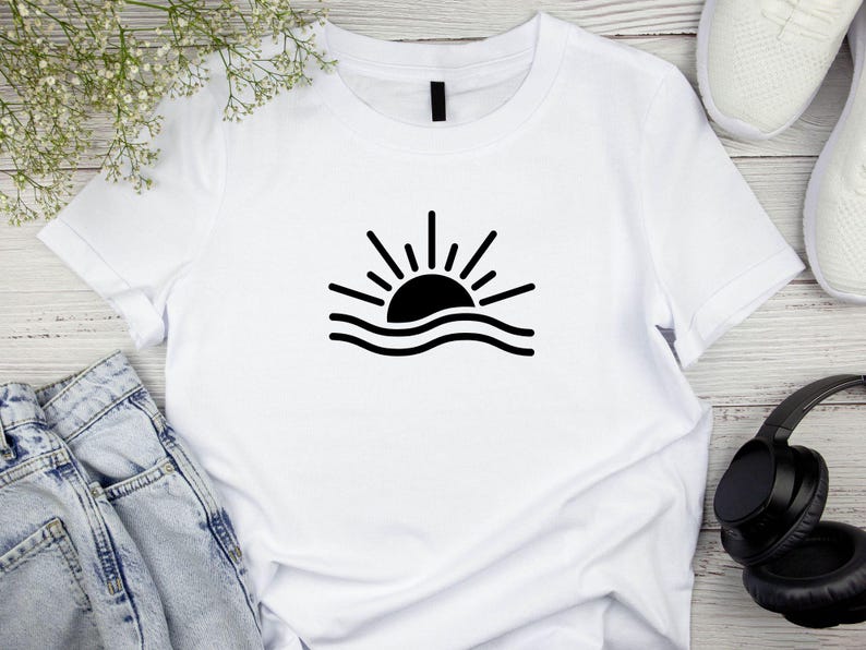 High Quality Sunrise Scene SVG Bundle, Sunrise Scene Dxf, Sunrise Scene ...