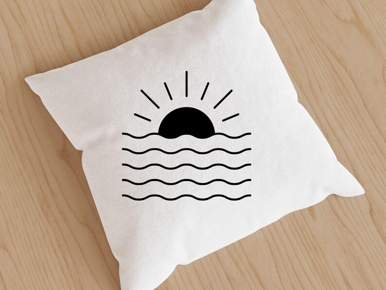 High Quality Sunrise Scene SVG Bundle, Sunrise Scene Dxf, Sunrise Scene ...