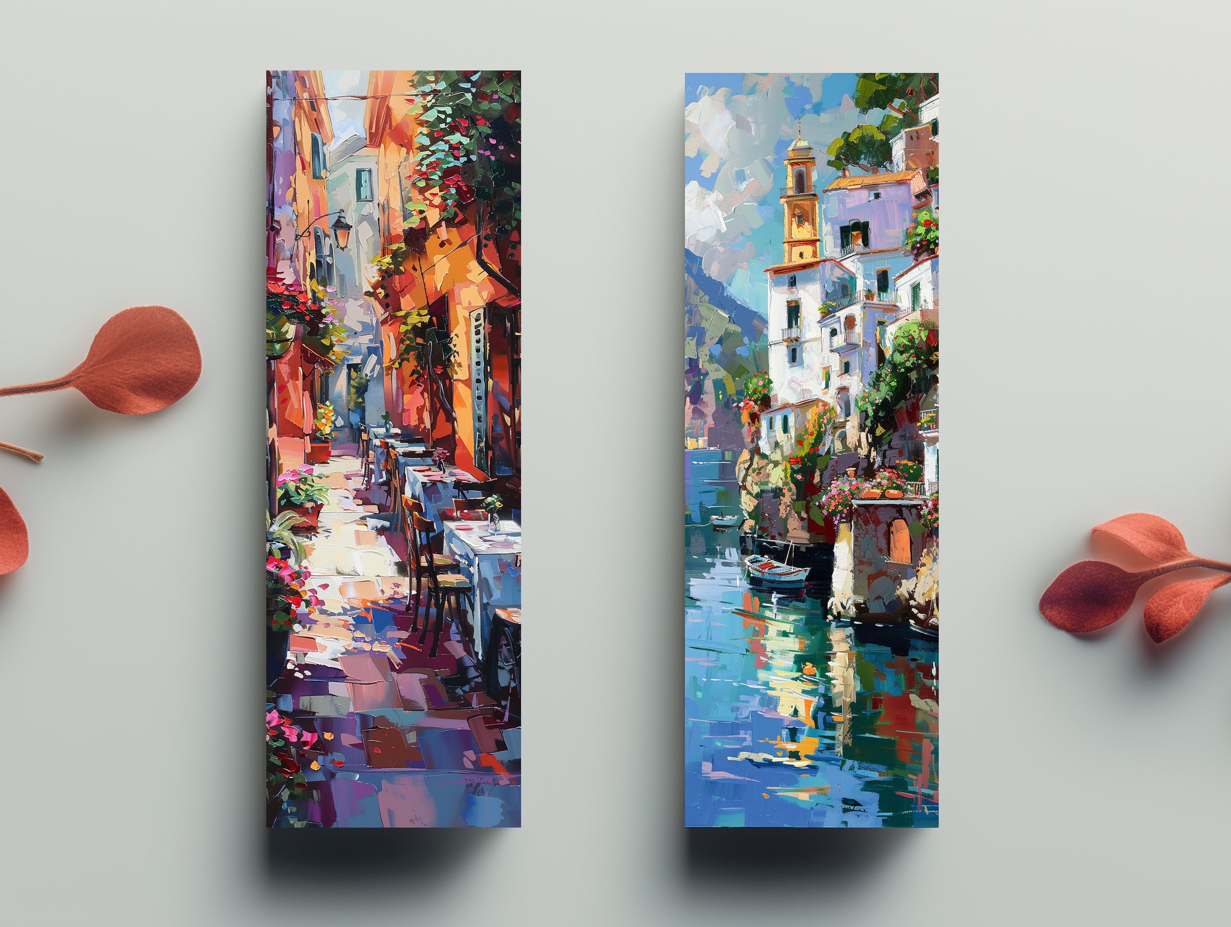 Italian Landscapes Bookmarks 15 Printable Summer Bookmarks Digital ...