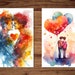 Gay Couples Postcards, 6 Printable LGBT Postcard Digital Download ...