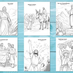 Christian Coloring Pages, 31 Printable Bible Story Pages for Adults and ...