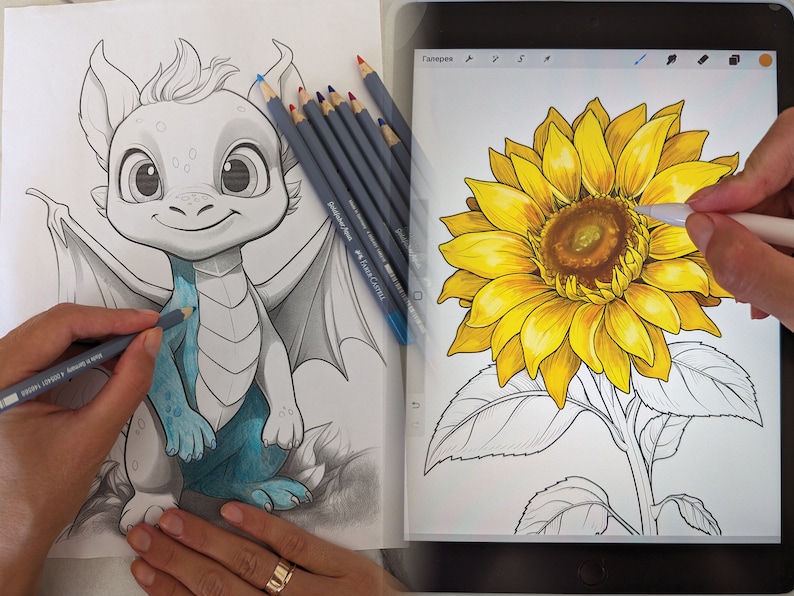 Chicano Art Coloring Book, 34 Printable Grayscale Pages for Adult ...