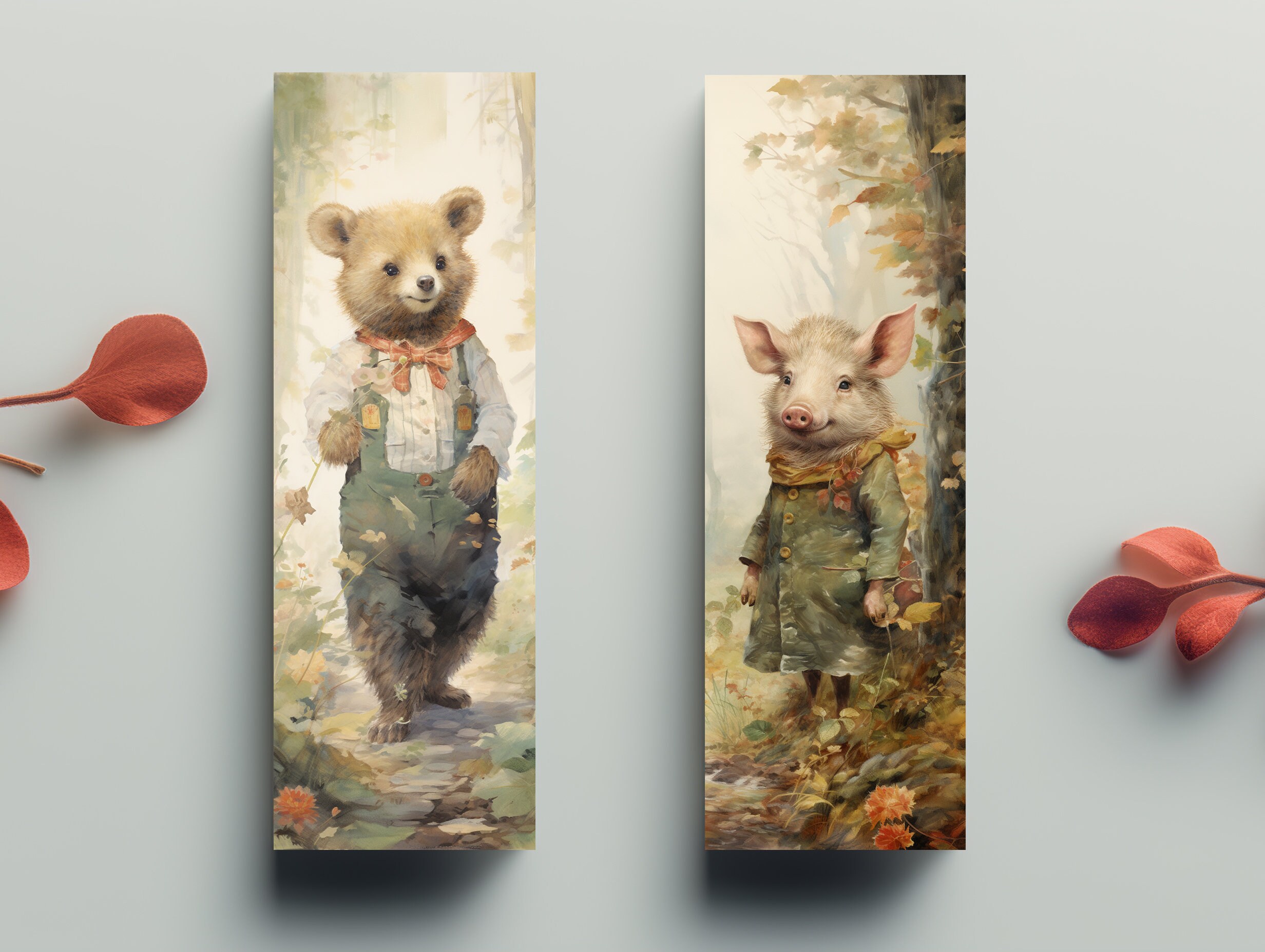 Fantasy Animals Bookmarks 15 Printable Fairy Bookmarks Digital Download ...