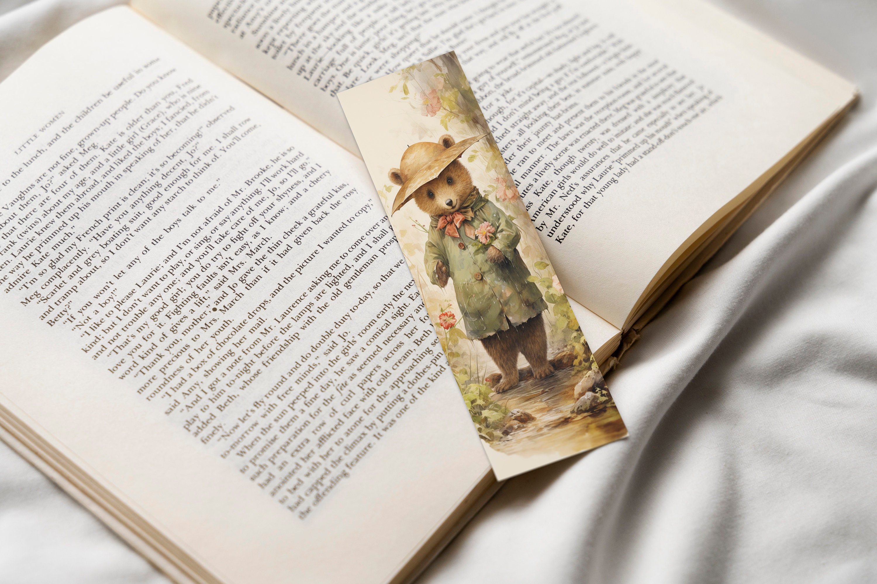 Woodland Animals Bookmarks 15 Printable Fantasy Bookmarks - Etsy