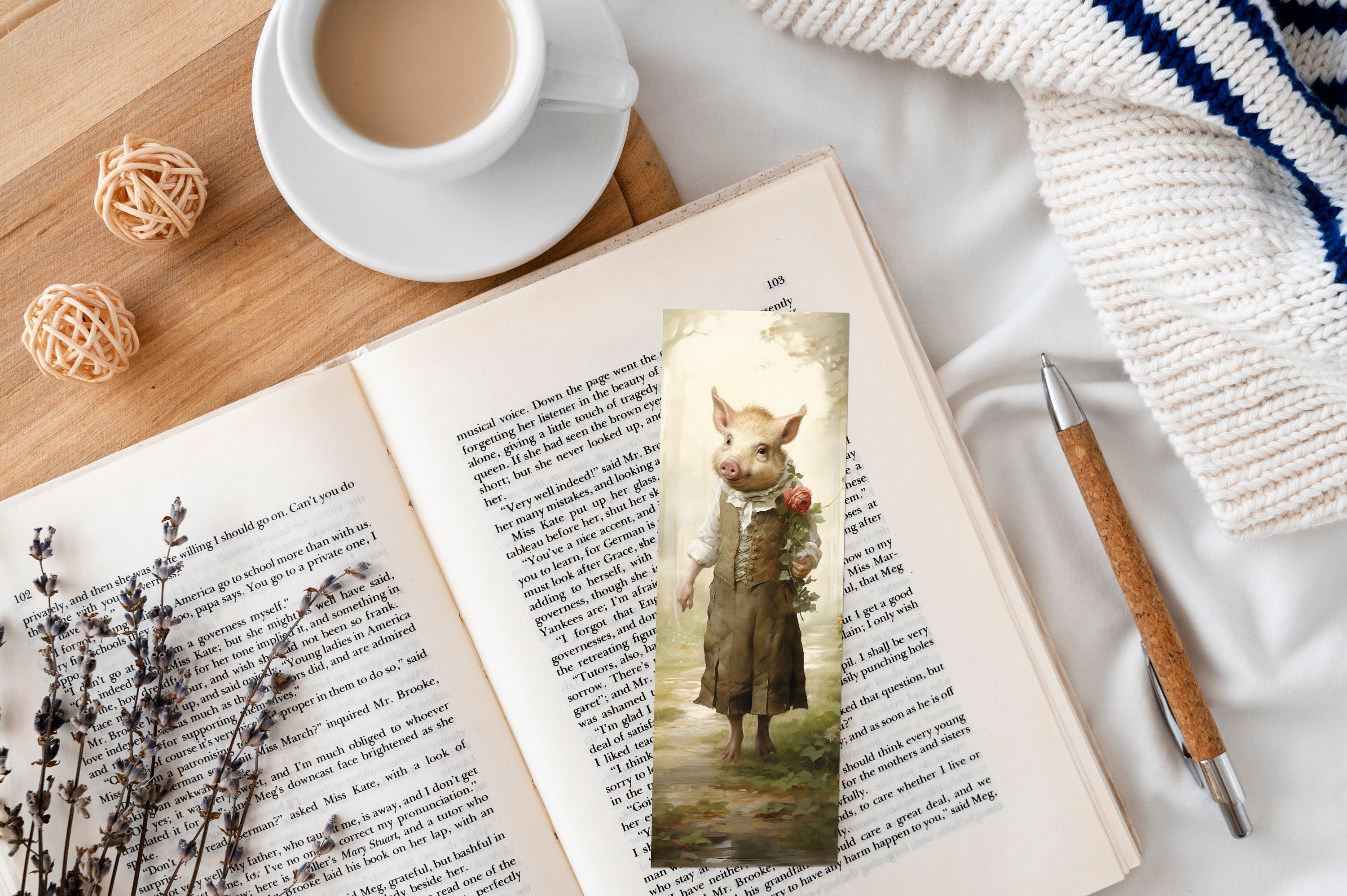 Woodland Animals Bookmarks 15 Printable Fantasy Bookmarks - Etsy