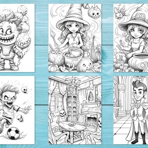 Halloween Coloring Pages, 31 Printable Spooky Pages for Kids and Adults ...