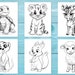 Cute Animals Coloring Book 32 Printable PDF Pages for Kids - Etsy