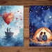 Love Postcards, 6 Printable Romantic Postcard Digital Download, Love ...