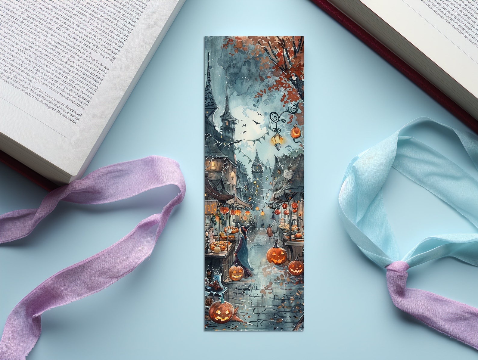 Spooky Halloween Bookmarks | 10 Printable Cute Designs | Digital ...