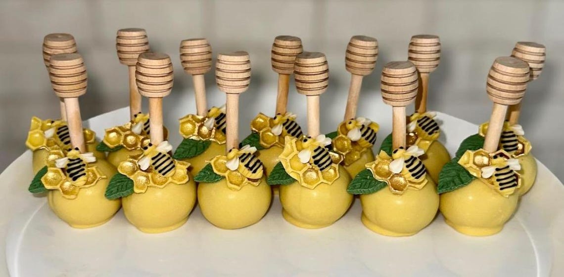 Cake Pops I Honey Bee Themed Cake Pops I Bee Cake Pops I Bee Themed ...