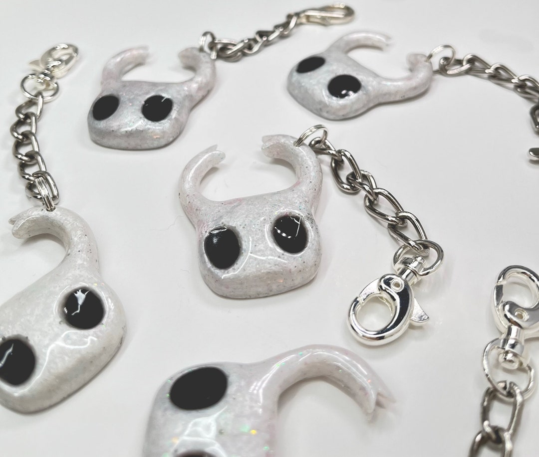 Ghost Resin Charm Keychain, Video Game Gifts - Etsy