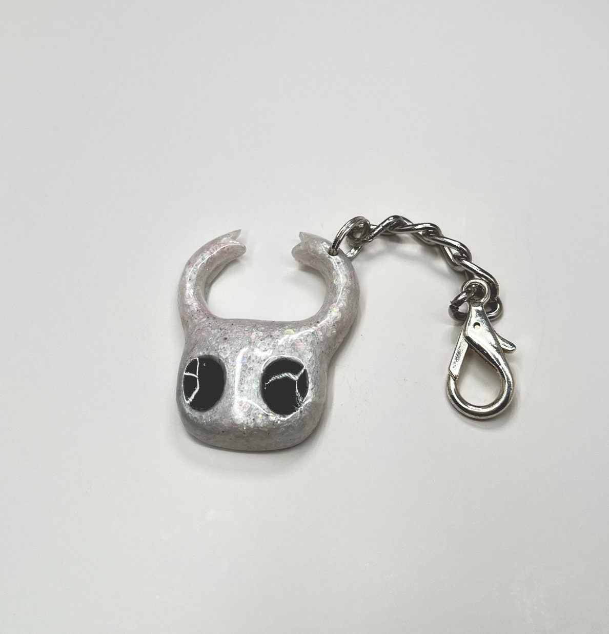 Ghost Resin Charm Keychain, Video Game Gifts - Etsy