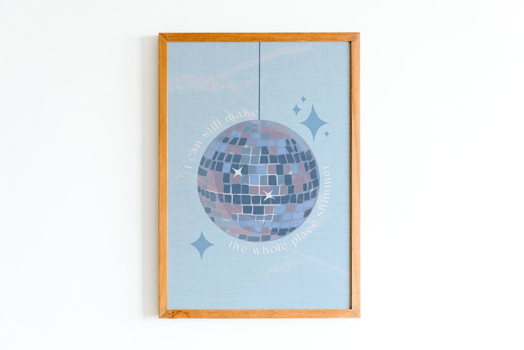 I Can Still Make the Whole Place Shimmer Bejeweled Digital Print ...