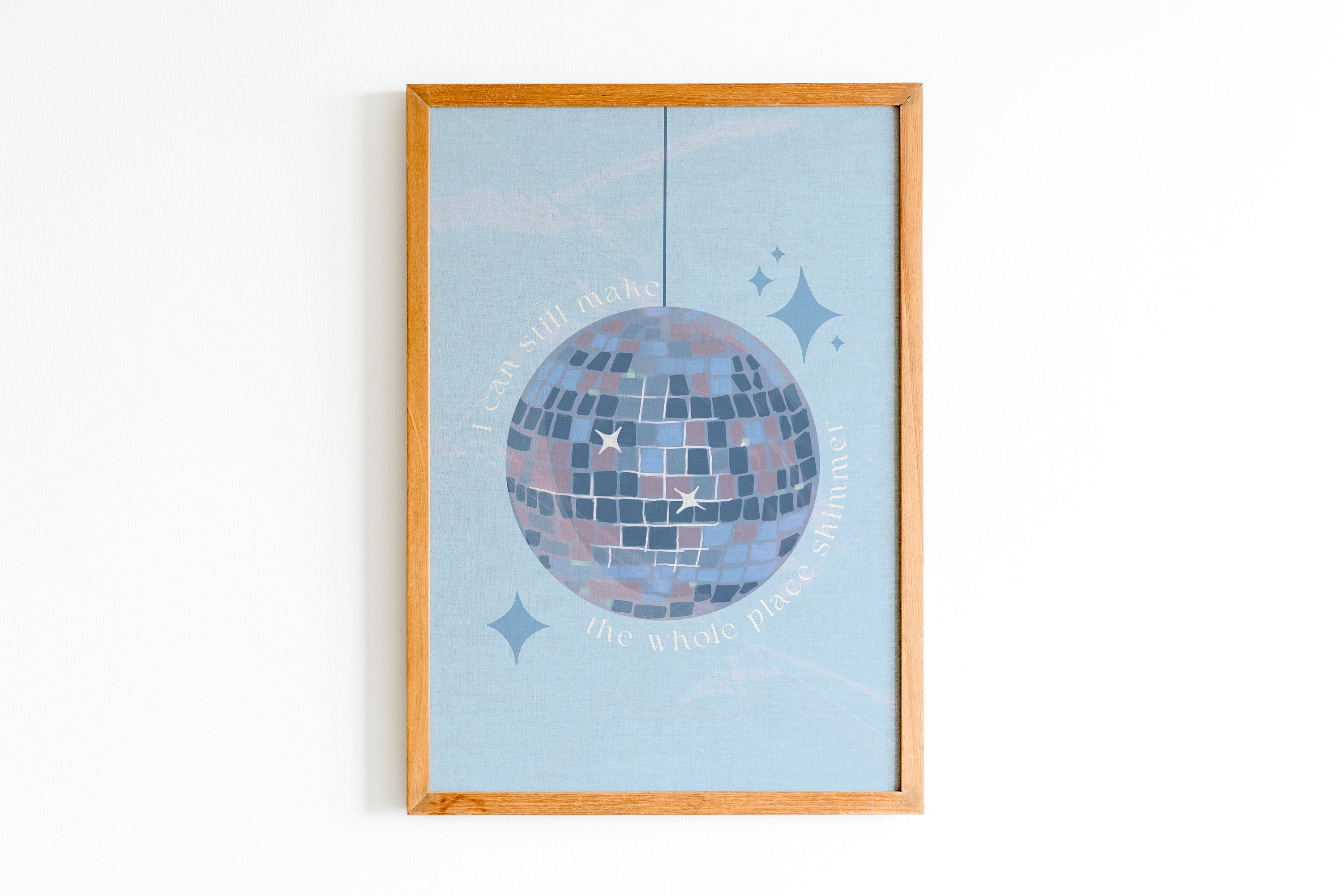 I Can Still Make the Whole Place Shimmer Bejeweled Digital Print ...