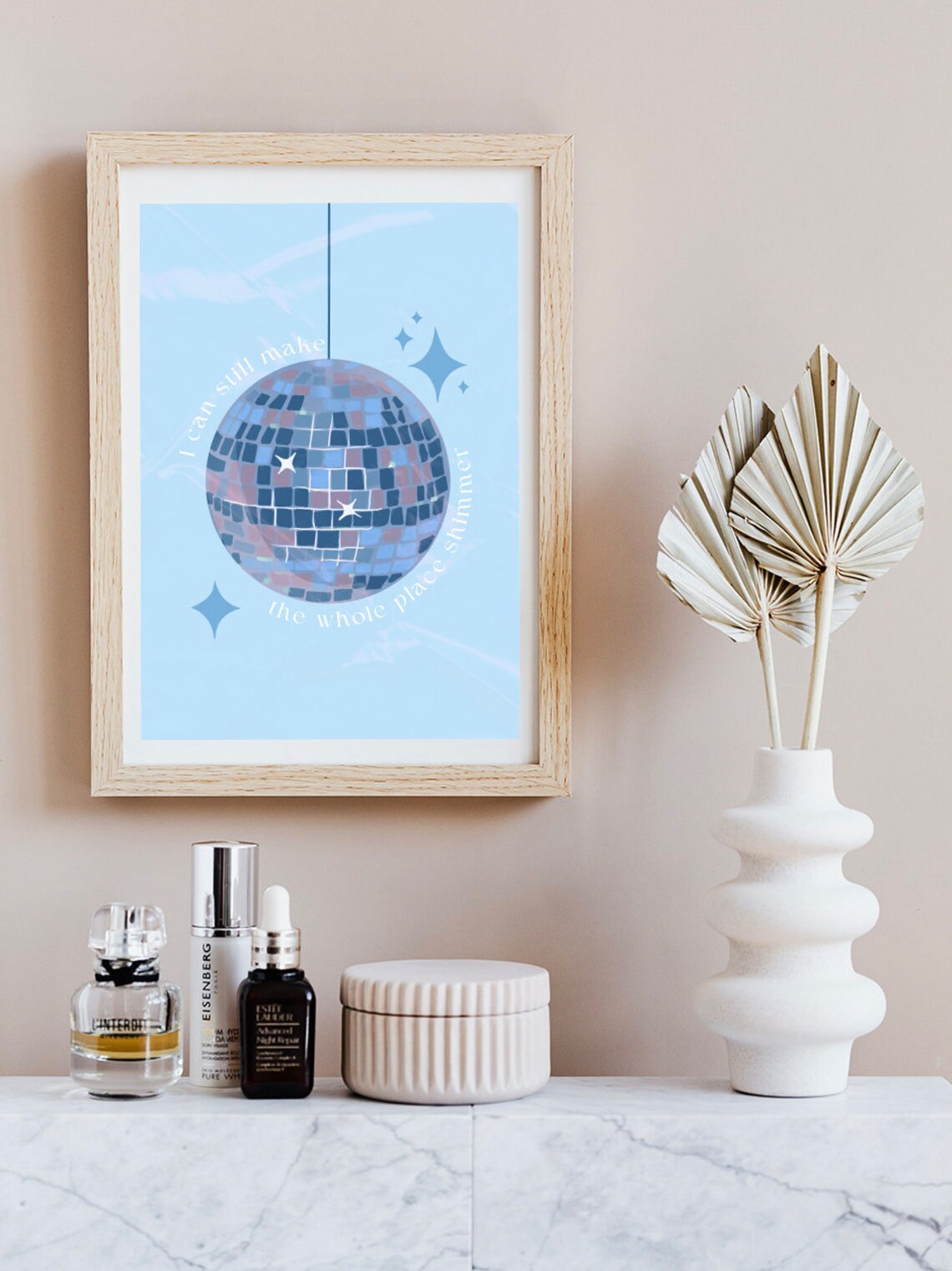 I Can Still Make the Whole Place Shimmer Bejeweled Digital Print ...