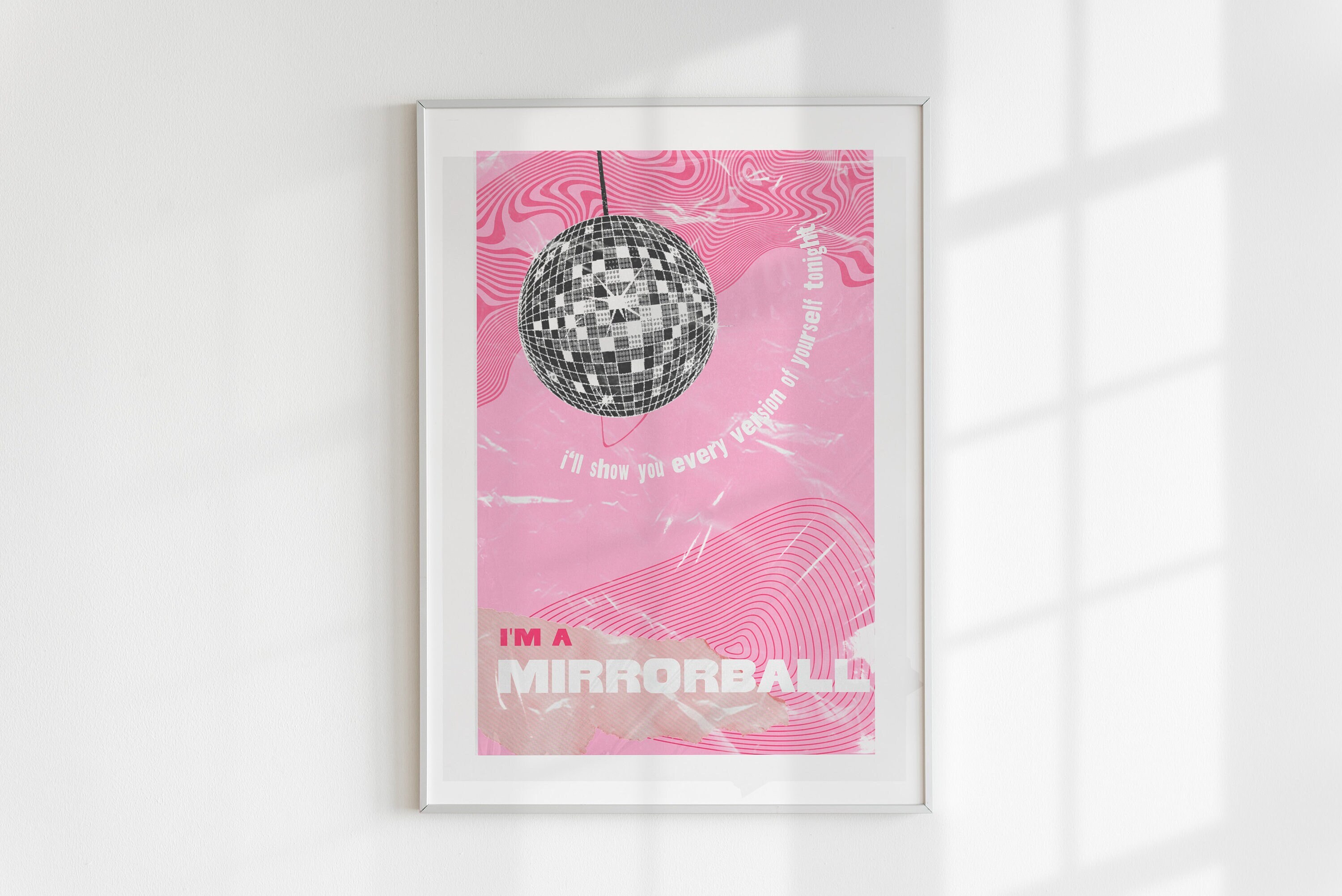 Eras Tour Mirrorball Taylor Swift Disco Digital Downloadable - Etsy