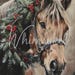 YULETIDE STEED - Whimsykel Designs 18LB Tissue Paper- 2 Sizes - 21" by ...