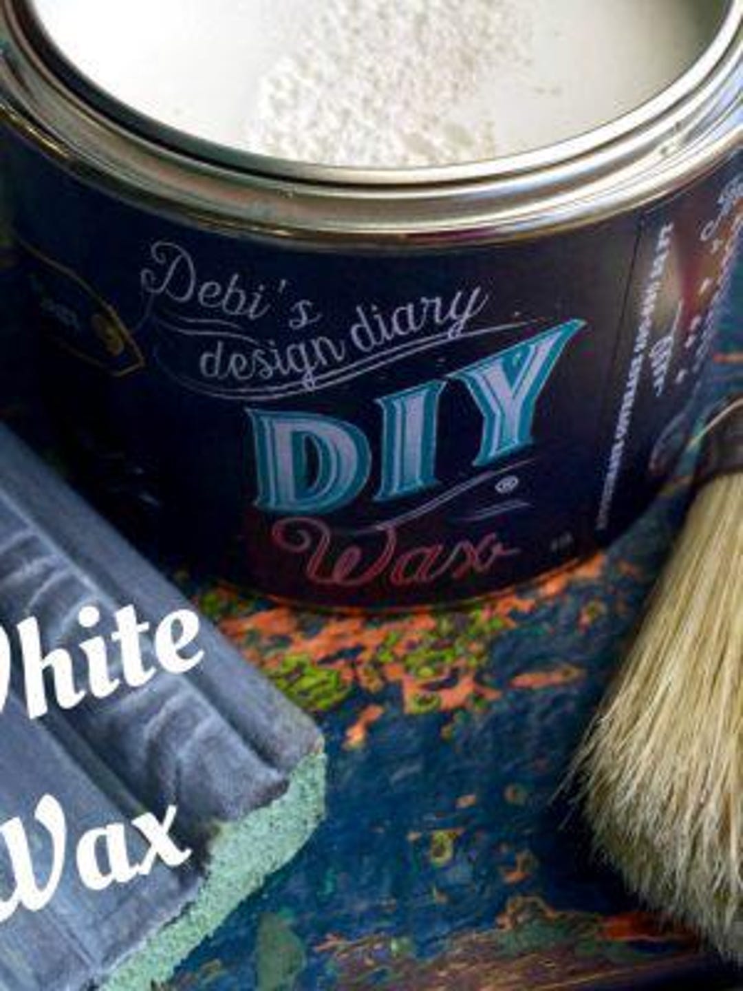 Debi's DIY Paint - Wax White Color in 2 Sizes | Finishing Product - Etsy
