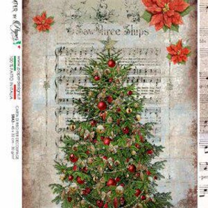 Rice Paper ∙ Christmas - 4 Scenes in One Sheet I 14 Set | Paper Designs ...