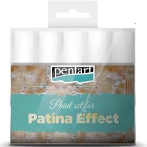 Patina Effect Paint Set | Pentart | 5 20 Ml Acrylic Paint - Mixed Media ...