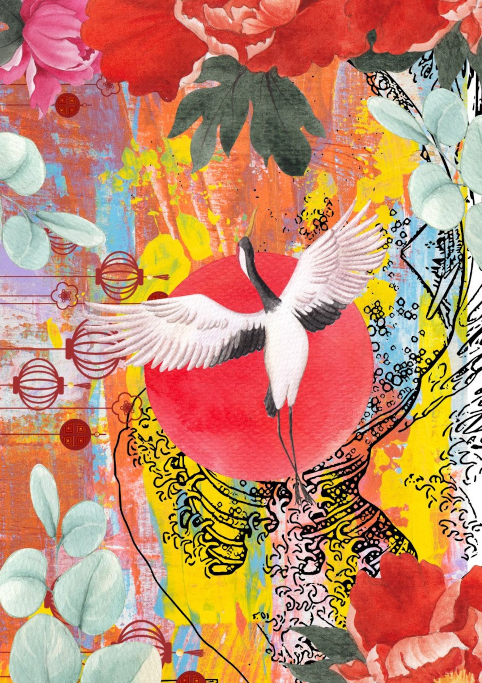 Fly My Pretty Decoupage Paper - 3 Sheets (made by Marley) - 1.00 ...
