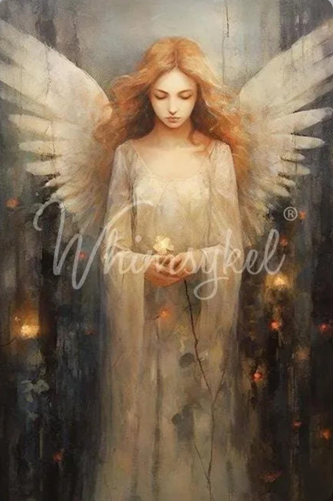 21 X 29 Inch Retired Large Format Decoupage Tissue Paper - Angelic ...