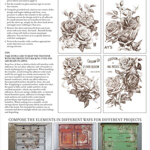 A New IOD Release Q2 2023 - IOD May’s Roses Flowers Rub on Transfer 12× ...