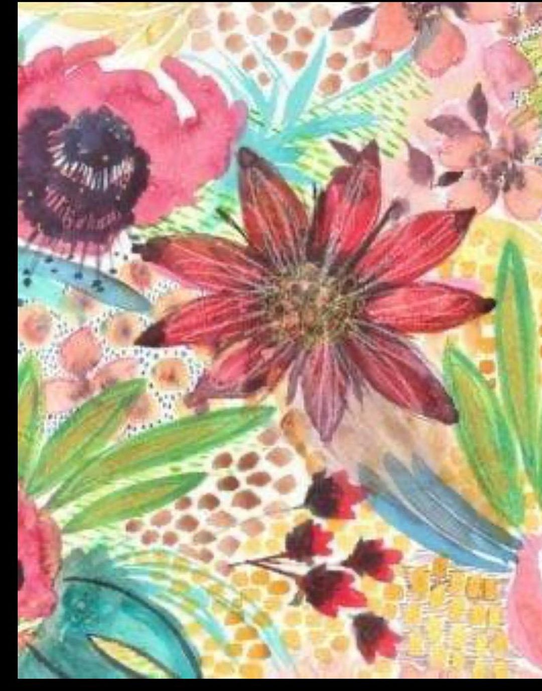 RETIRED Unique Floral - ROY 91 Roycycled Decoupage Papers - Floral Blue ...