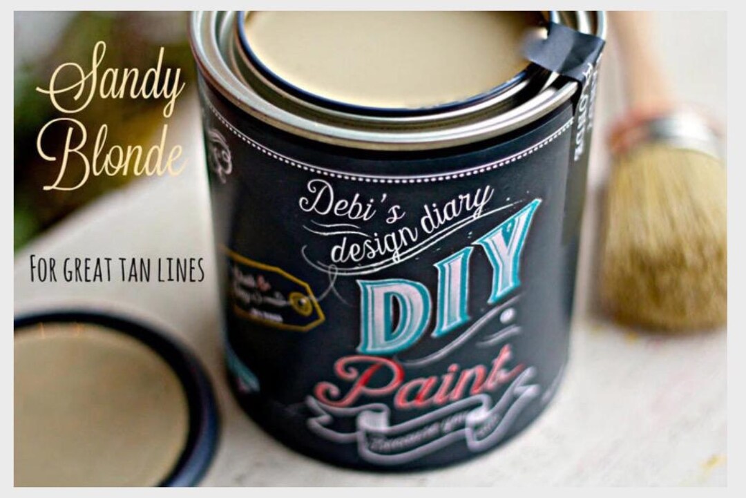 Debi's DIY Paint - Sandy Blonde Color in 3 Sizes - Etsy