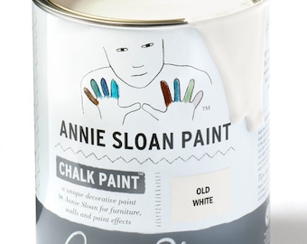 Satin Old White Annie Sloan Chalk Paint - Etsy
