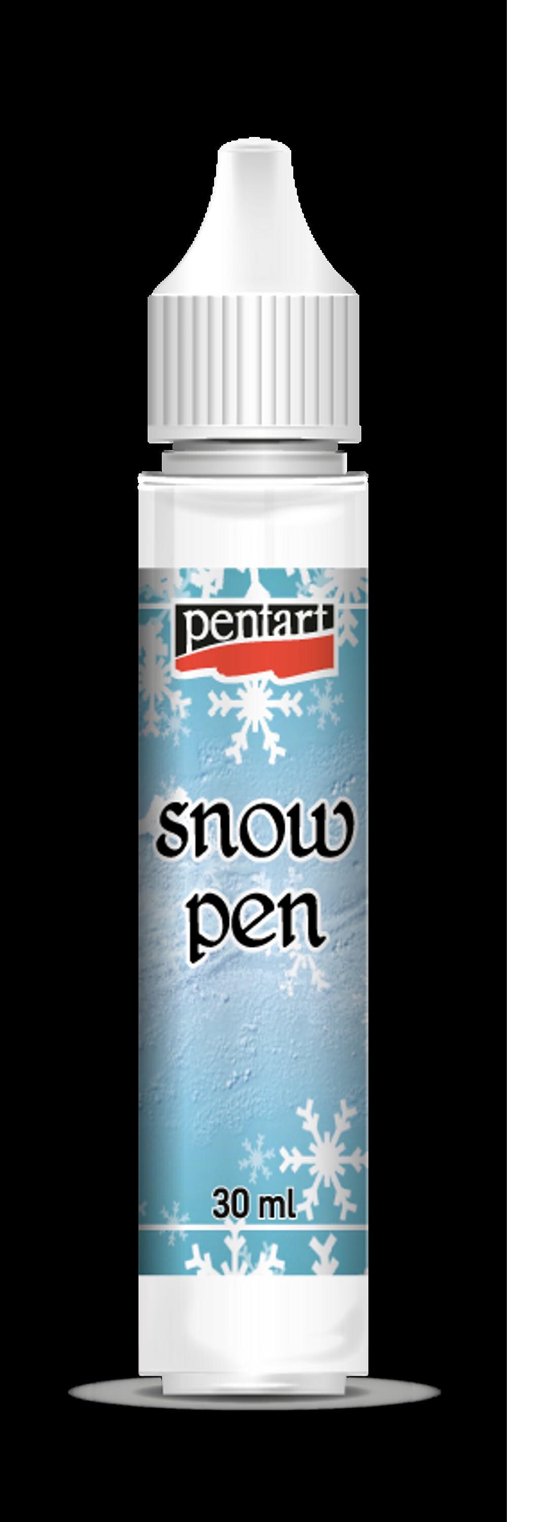 Snow Pen 30ml | Snowy White Finish Accent Pen | Pentart | Crafts ...