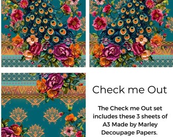 All About Autumn Decoupage Paper - A3 Size 16.25 X 11.25 Inches.- Three ...