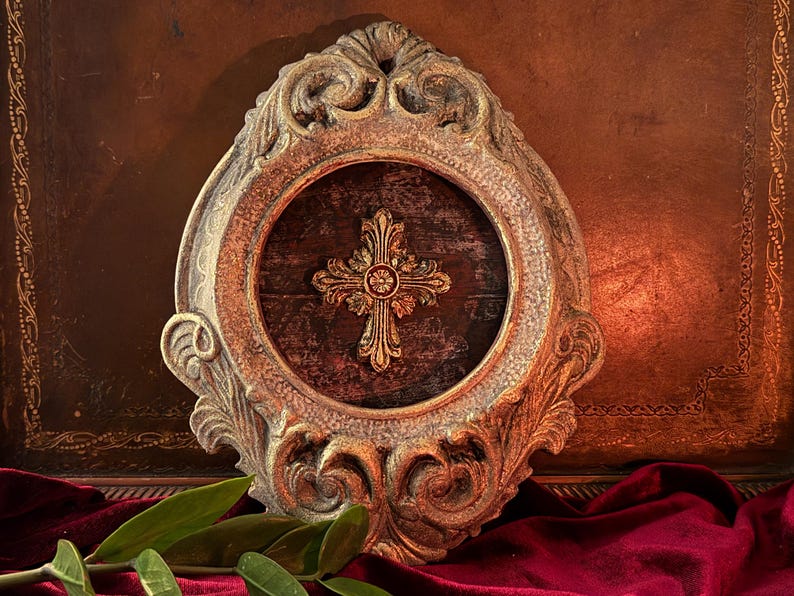 Les Croix Cross - 6x10 Inch Decor IOD Mould | New 2026 Iron Orchid ...