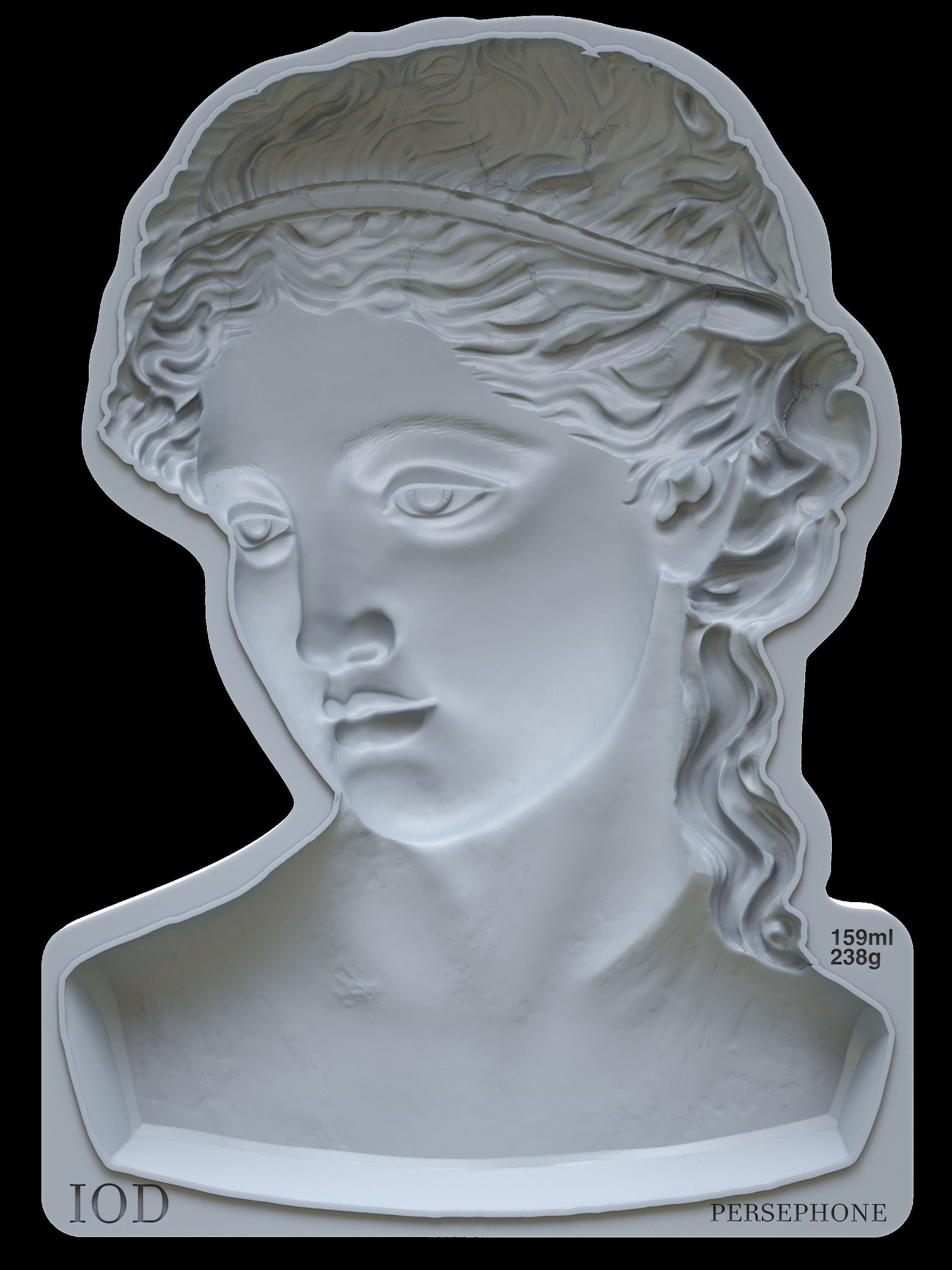 New Summer ! 2024 Persephone Lady Mould - 6x10 Inches Decor IOD Mould ...