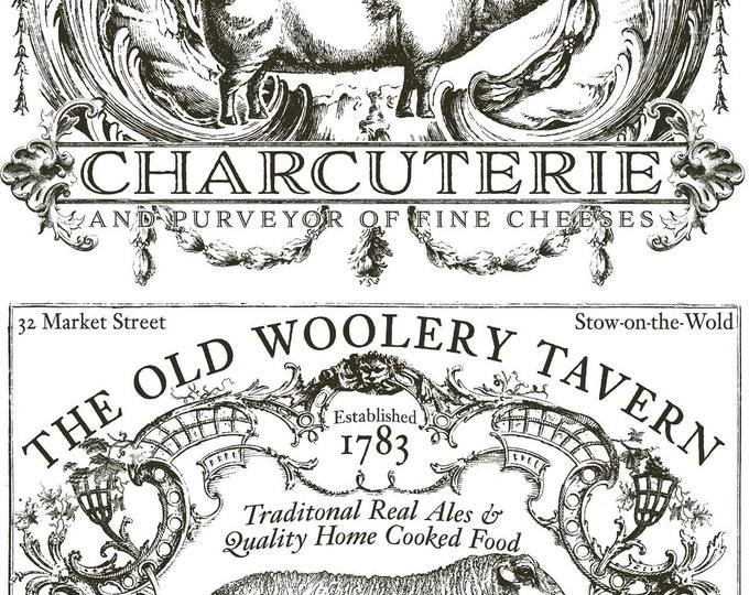 Cotswold IOD Decor Transfer 12” X 16” Full 8 Pages Iron Orchid Designs ...