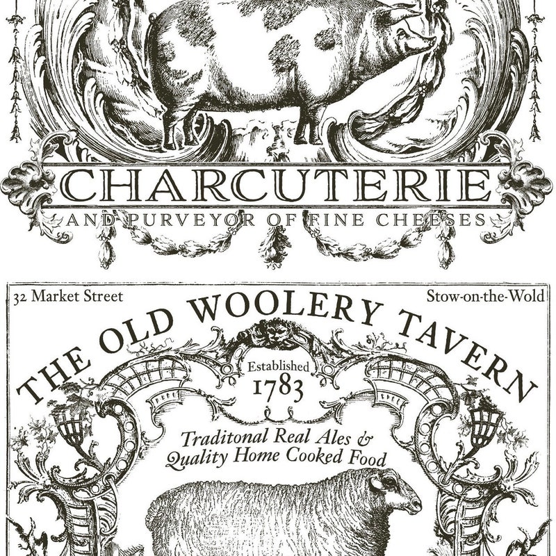 Animals Iod Transfers - Etsy