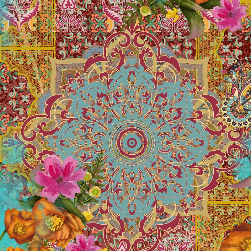 Bohemian Decoupage Paper - Etsy