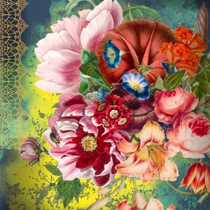 Indian Garden Decoupage Paper - 3 Sheets (made by Marley) - 1.00 ...