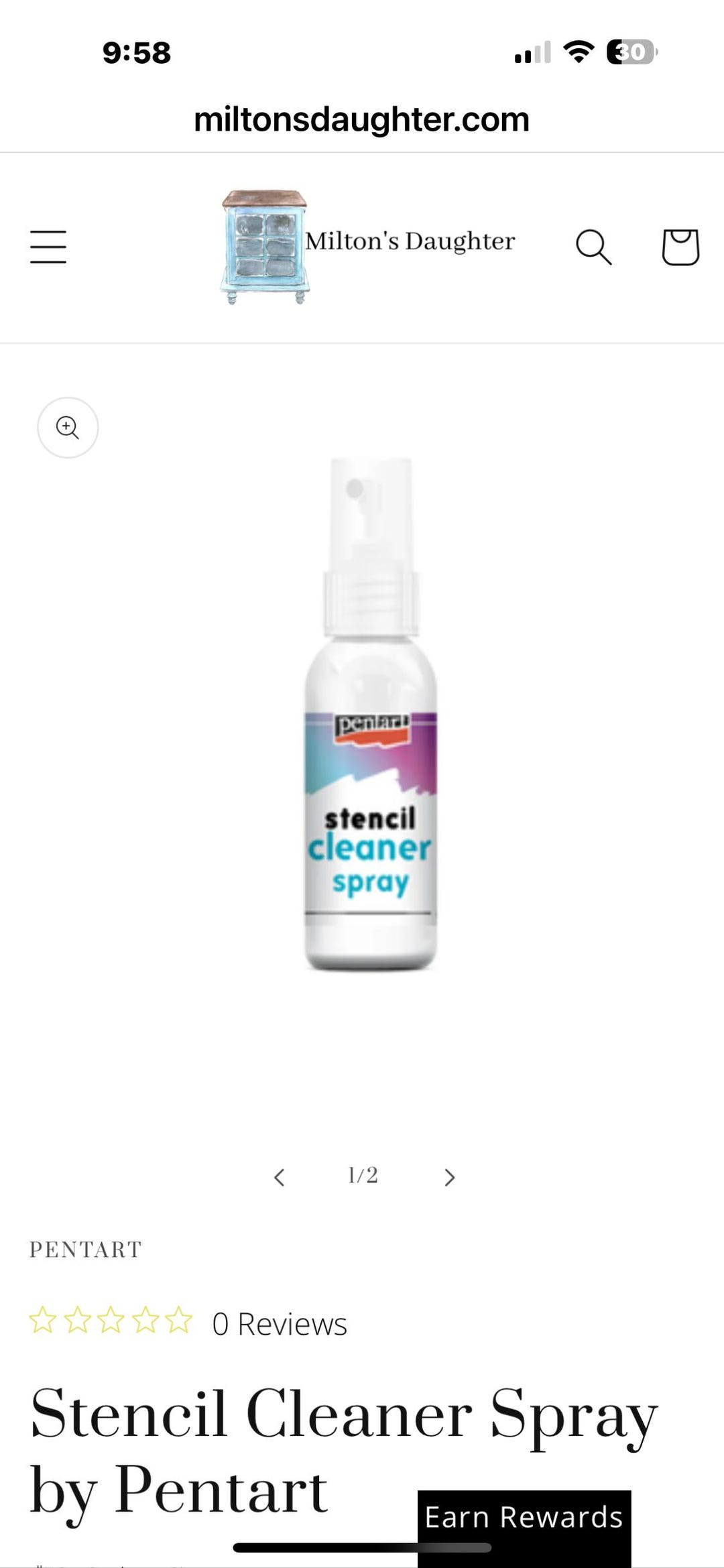 Pentart | Stencil Cleaner | 50 Ml | | Stencils | - Etsy