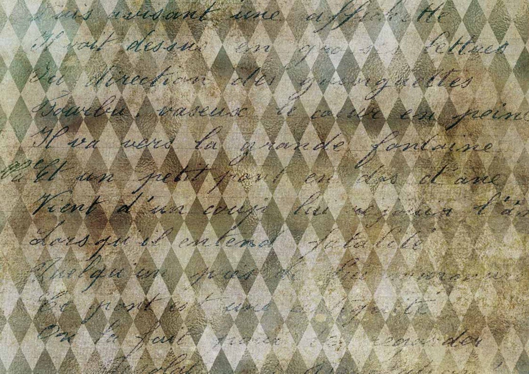Decoupage Queen Rice Paper ∙ Natural Neutral Harlequin ∙ Decoupage ...