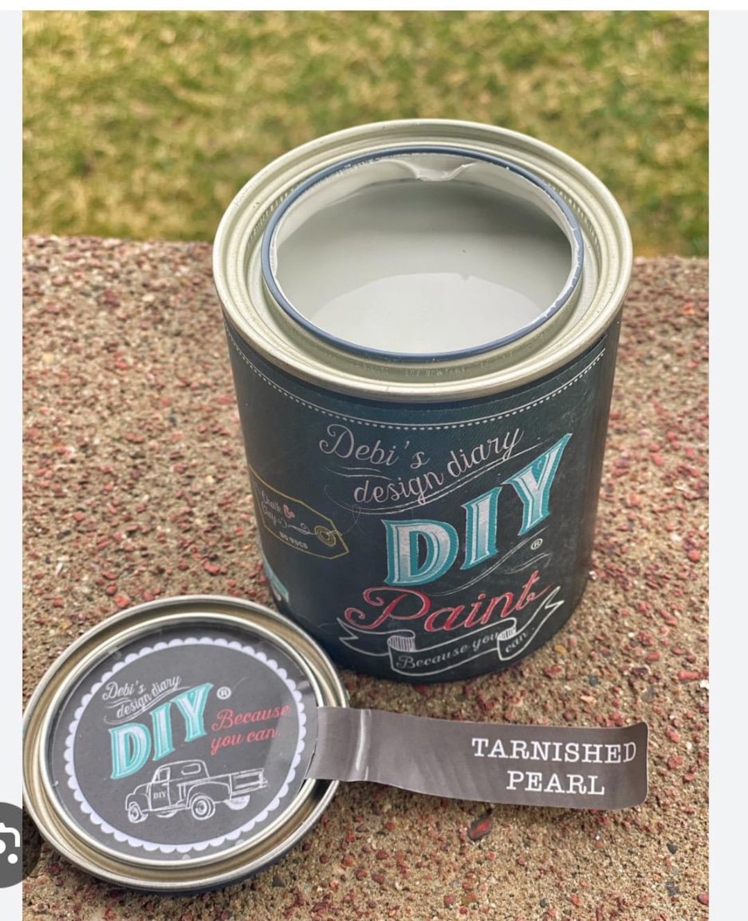 Debi's DIY Paint - Tarnished Pearl Color in 3 Sizes - Etsy