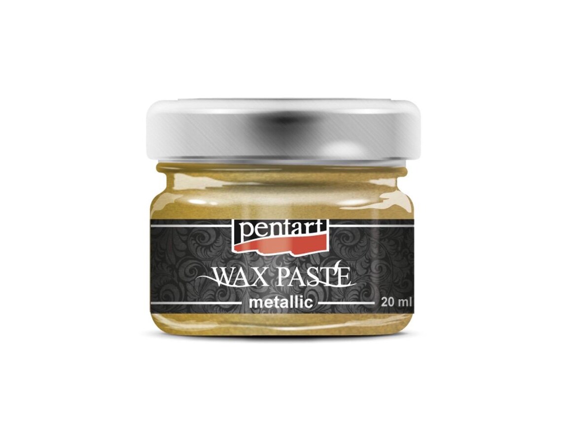 GOLD Pentart | Wax Paste | Metallic, Metal |20 Ml | Aged Effect ...