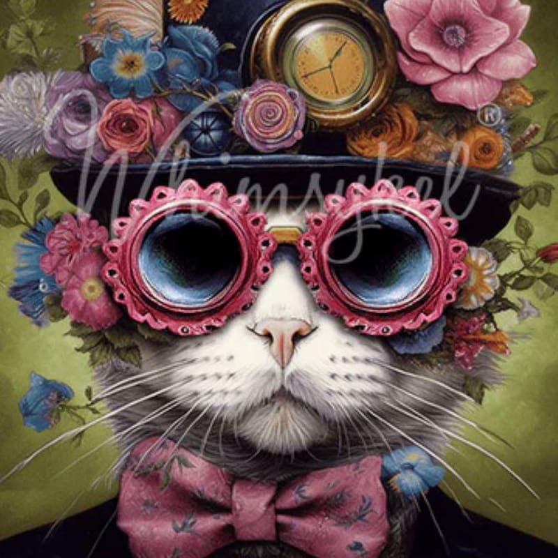 Decoupage Cat - Etsy