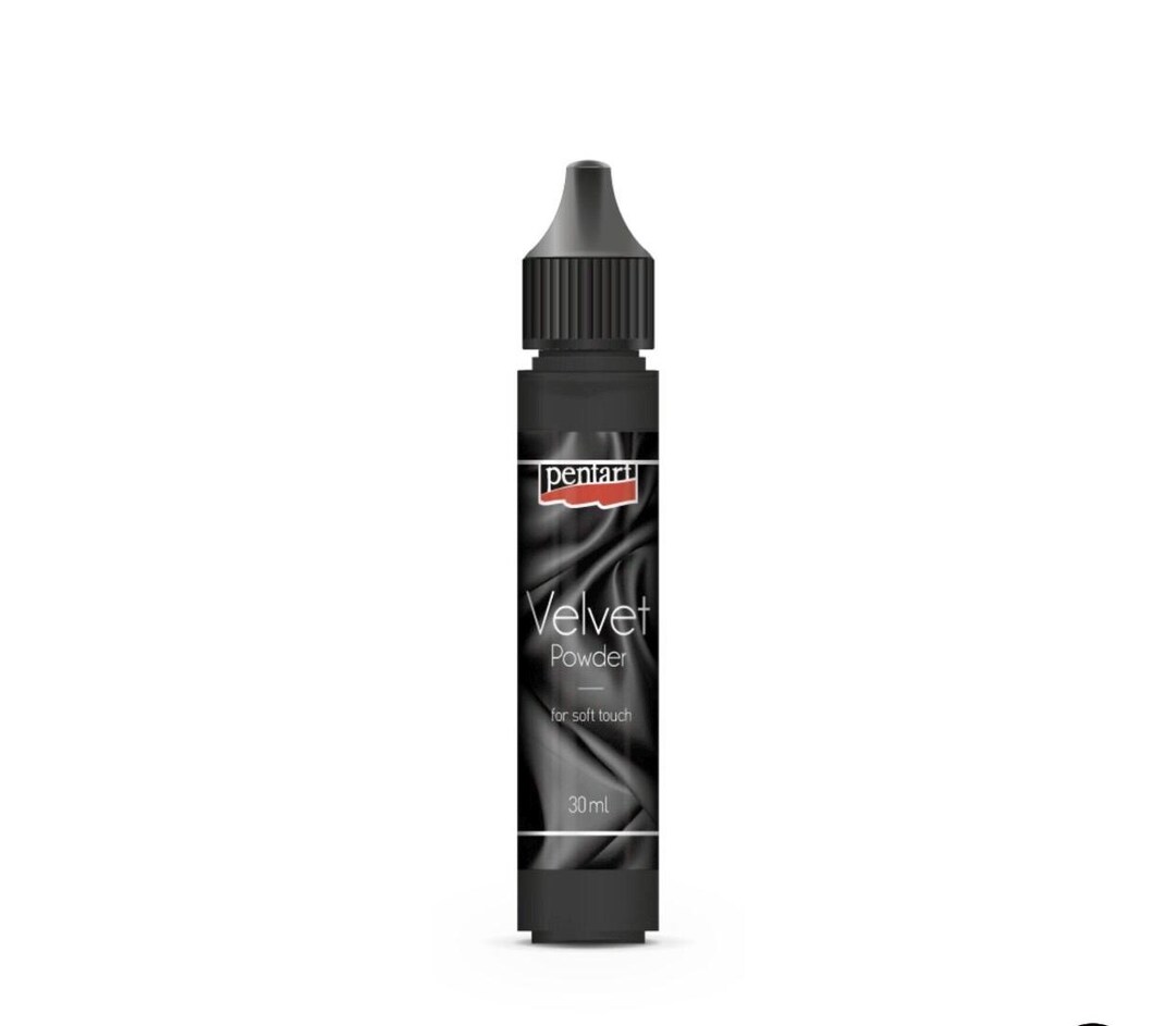 Black Velvet Powder | Pentart | 4 G | Scrapbooking, Art Journals, Mixed ...